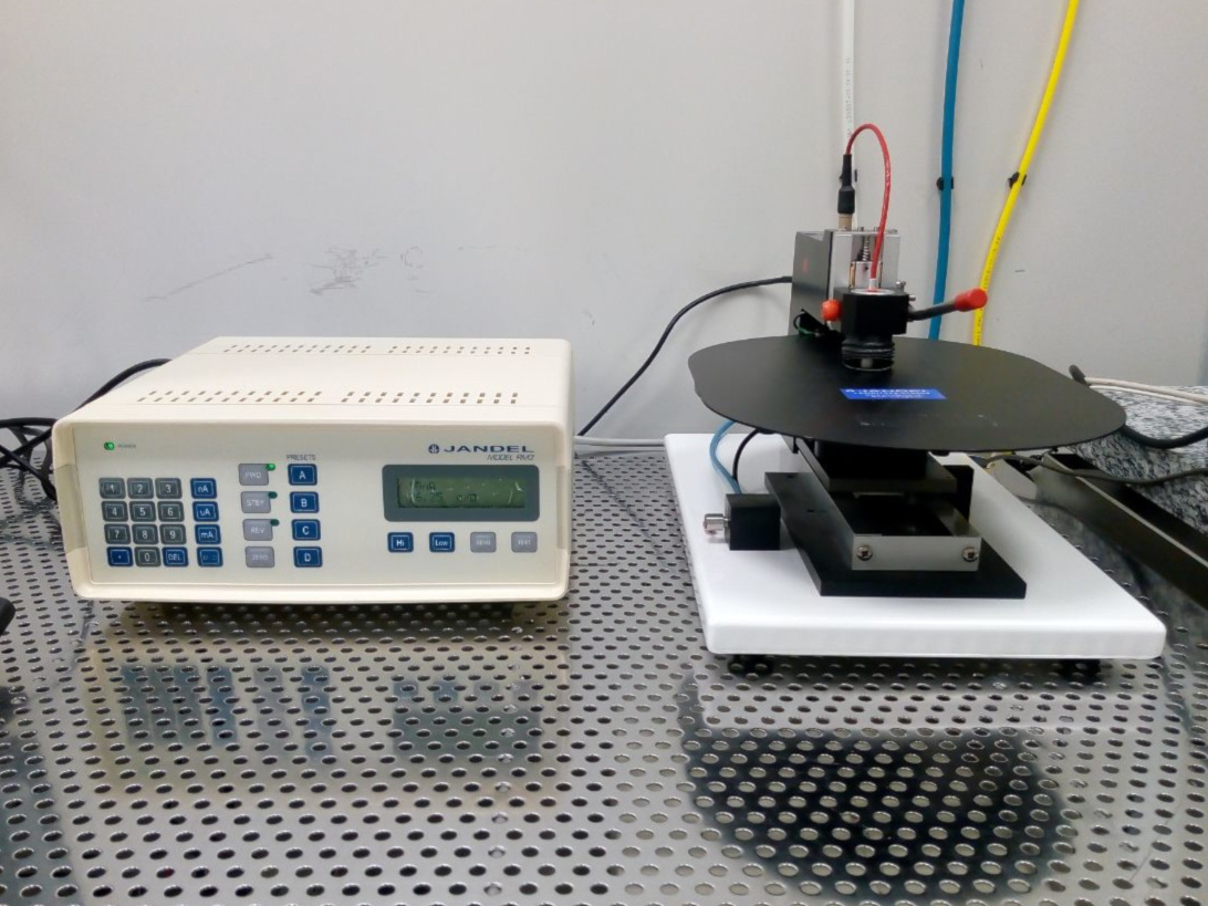 Sheet Resistance Measurement - Jandel 4-point probe - PoliFab - Politecnico di Milano