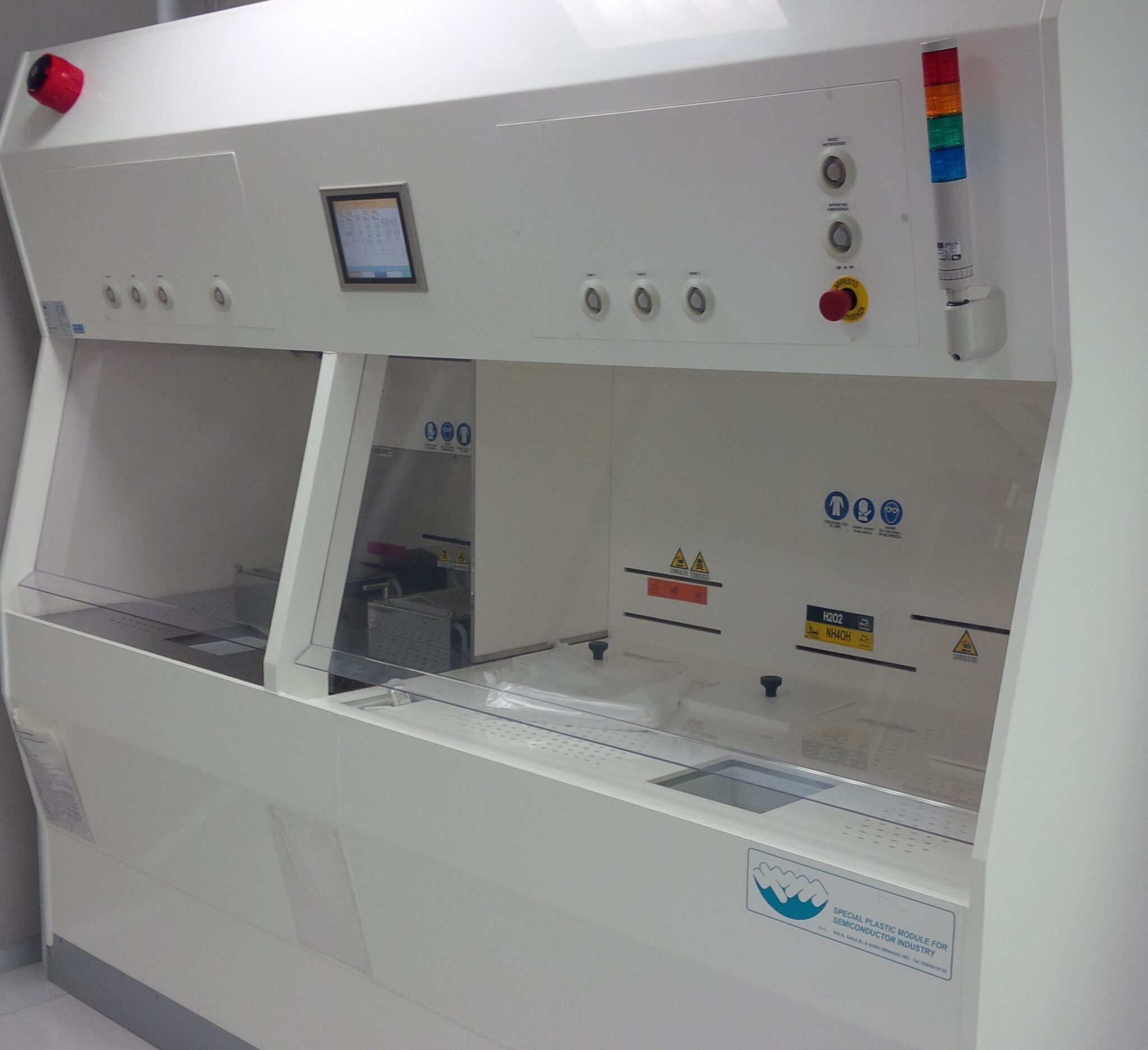 Wet Bench Multi Wafers Etching – SPM - PoliFab - Politecnico di Milano