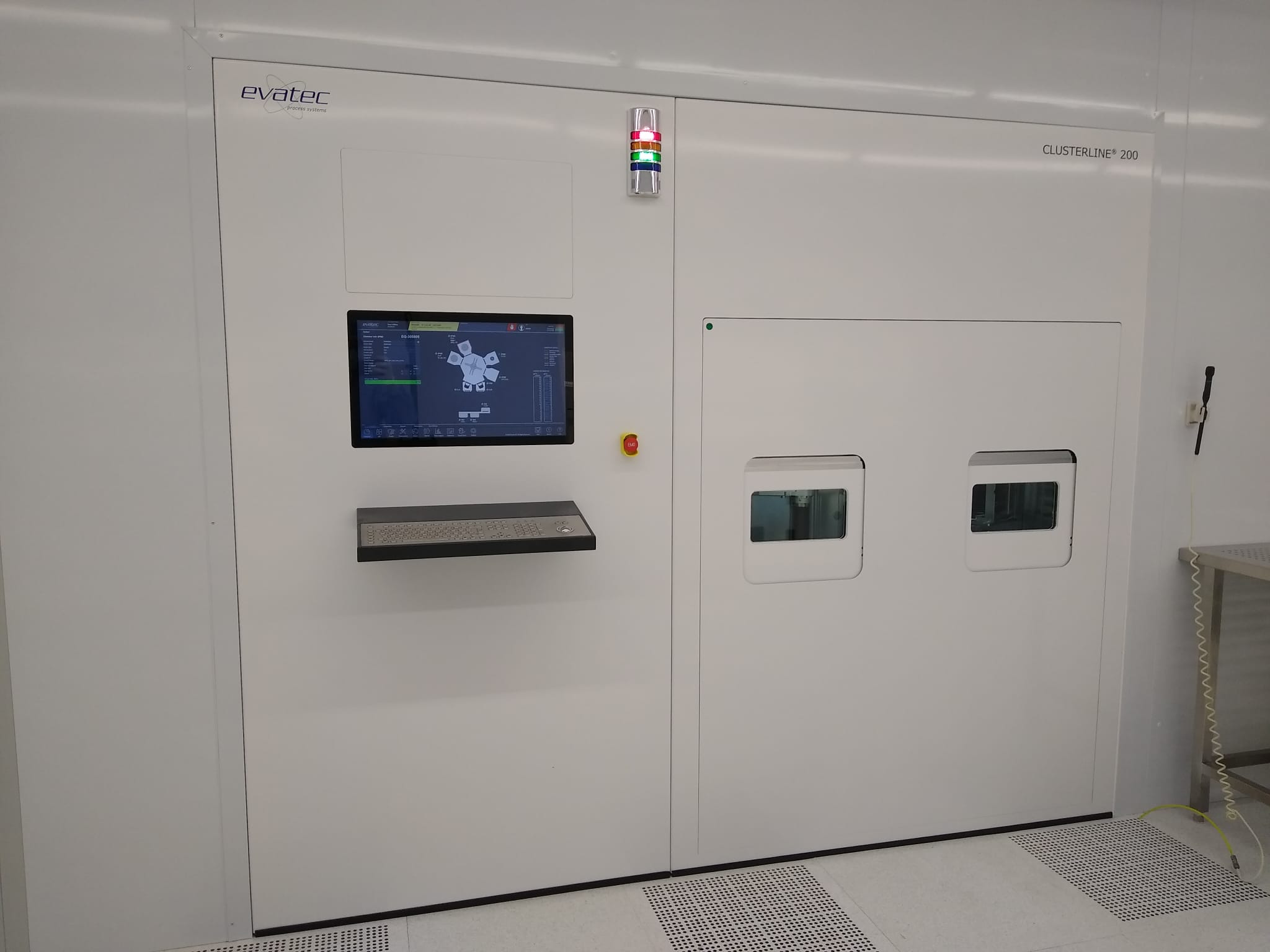 Sputtering System – Evatec Clusterline 200E | PoliFAB