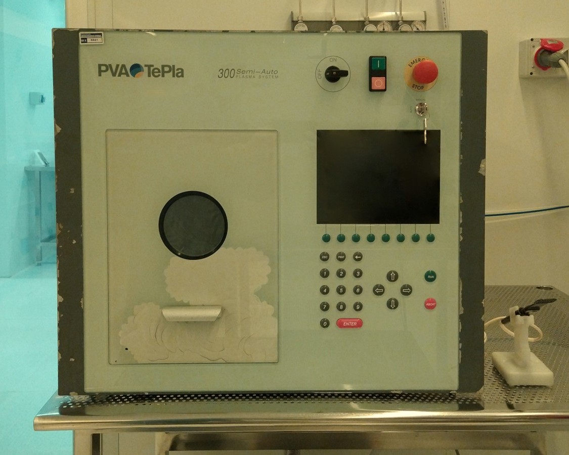 Plasma Asher - PVA Tepla 300 Semiauto - PoliFAB - PoliMI | Politecnico di Milano