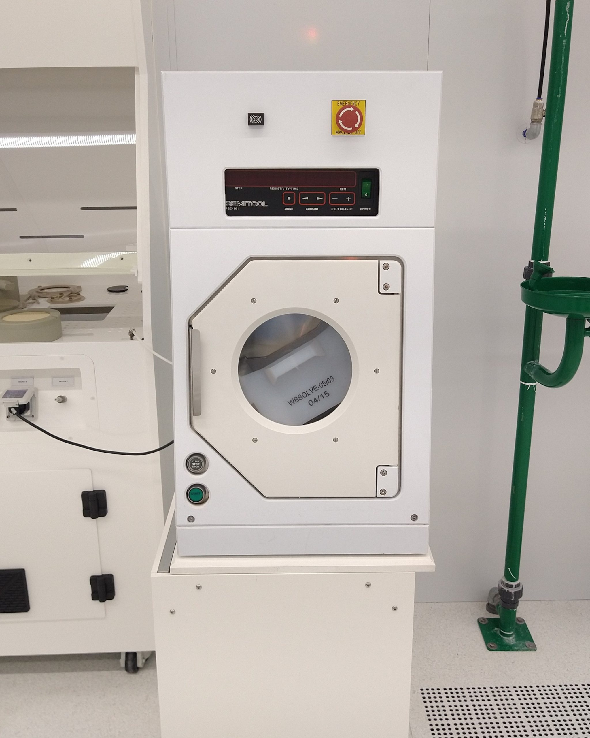 Spin Rinser Dryer - Semitool - PoliFab - Politecnico di Milano